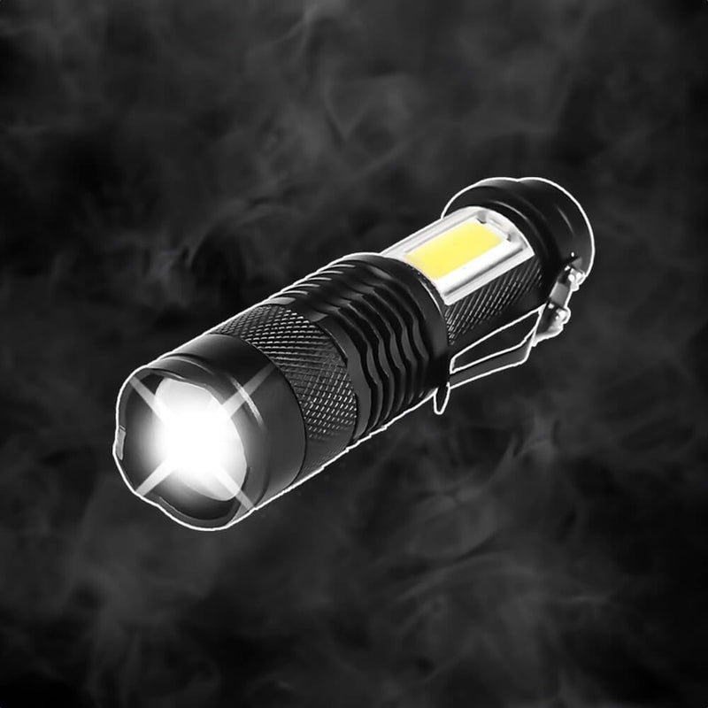 Luxium Tactical LED Torch Flashlight